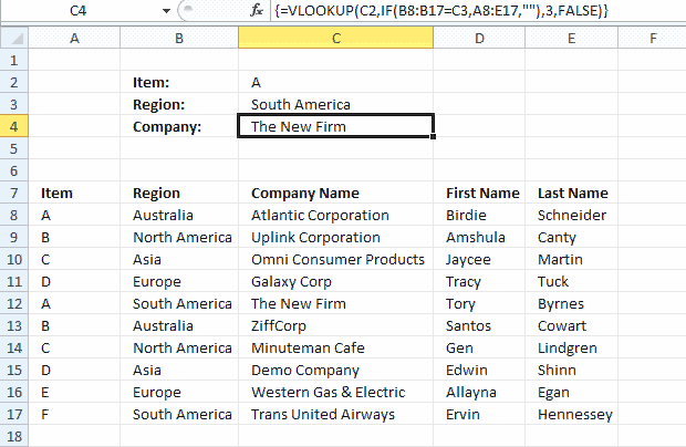 Use Multiple Conditions In Vlookup