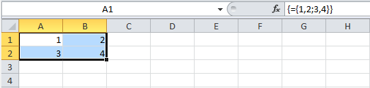 How To Enter An Array Formula