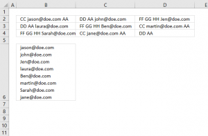 Search for a text string in a data set and return multiple records