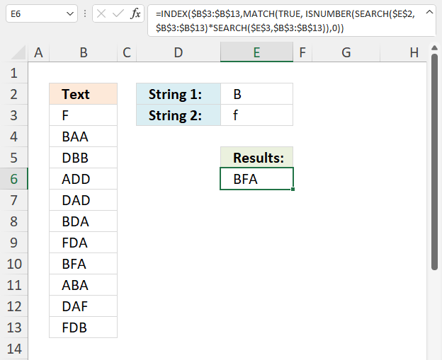 Partial Match For Multiple Strings AND Logic