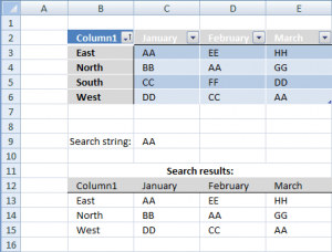 How to use Excel Tables