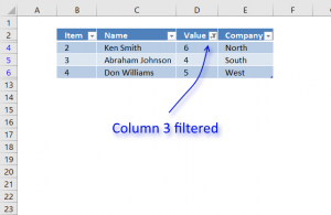 Extract all rows from a range that meet criteria in one column