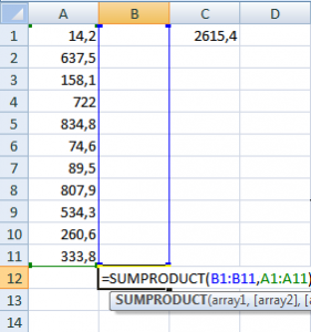 Identify numbers in sum using Excel solver | ~ AccounieS