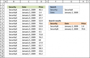 Match two criteria and return multiple records