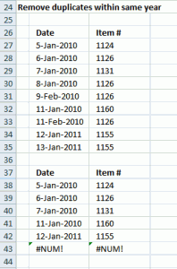 VLOOKUP – Return multiple unique distinct values
