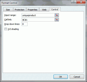 Working with COMBO BOXES [Form Controls]