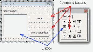 Save invoice data – VBA