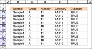 Extract unique distinct values from an Excel Table filtered list