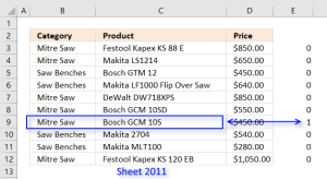 How to highlight differences and common values in lists