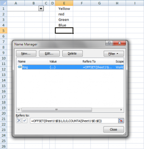 Working with COMBO BOXES [Form Controls]