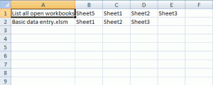 Copy data from workbooks in folder and subfolders