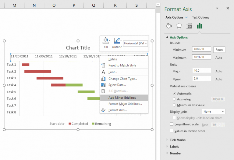 Advanced Excel Chart Techniques