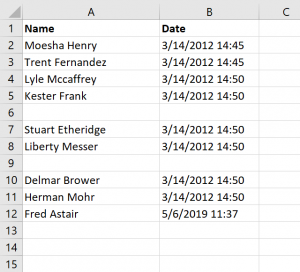 Split data across multiple sheets – VBA