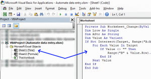 Split data across multiple sheets – VBA
