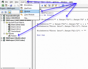 Split data across multiple sheets – VBA