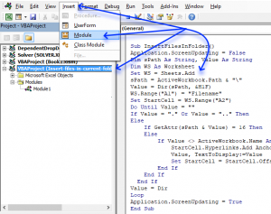 Search for a file in folder and subfolders – UDF