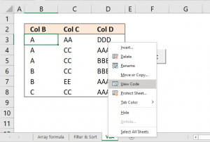 Comparing Excel Sorting Techniques: Formulas, Tools, and VBA