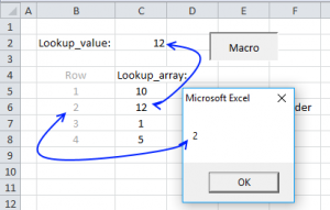 How to use the MATCH function