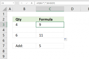 How to use the IF function