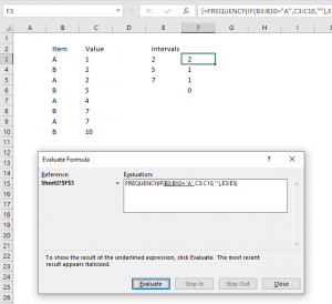 How to use the FREQUENCY function