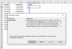 How to perform a two-dimensional lookup
