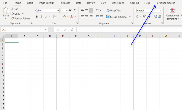 Customize the ribbon and how to add your macros