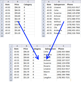 Merge tables based on a condition