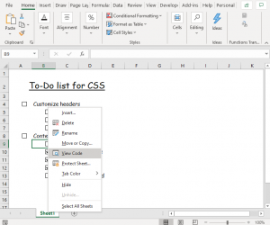 Add checkboxes and copy values – VBA