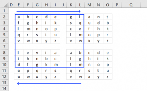 Working with classic ciphers in Excel