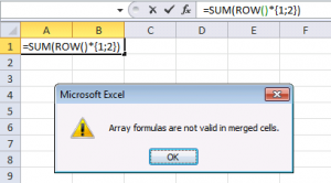 A beginners guide to Excel array formulas