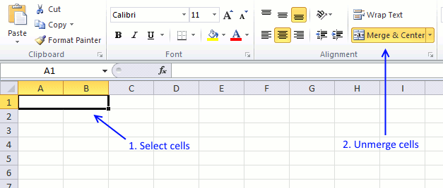 How To Enter Array Formulas In Merged Cells