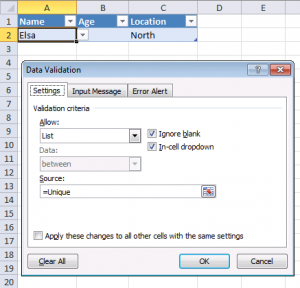 How to automatically add new items to a drop down list