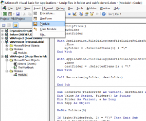 Search for a file in folder and subfolders – UDF