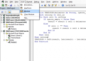How to use the TEXTJOIN function