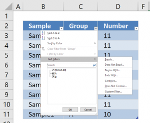 How to use Excel Tables