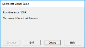 Count cells based on color