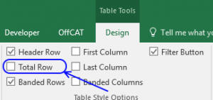 How to use Excel Tables