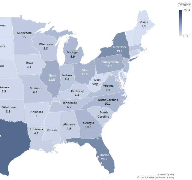 Microsoft Excel Us Map Chart