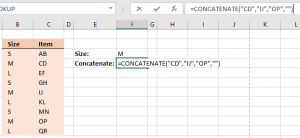 Lookup and return multiple values concatenated into one cell