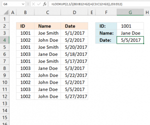How to use the LOOKUP function