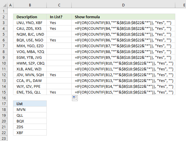 Excel Formula If Cell Contains List Of Values - Printable Online Excel Formula If Cell Contains List Of Values - Printable Online