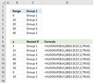 How to use the IF function