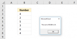 Excel VBA functions