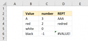 How to use the REPT function