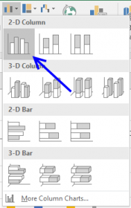 How to create charts in Excel