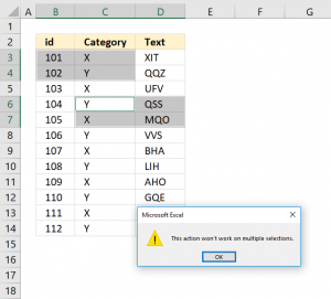 How to copy non contiguous cell ranges