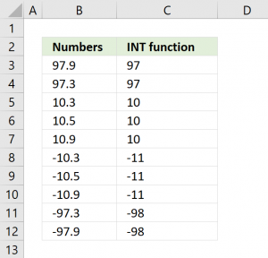 Excel VBA functions