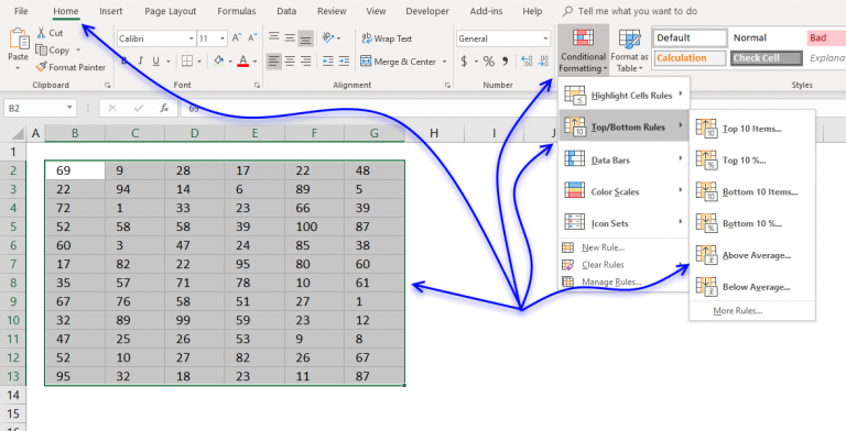 Conditional Formatting Basics