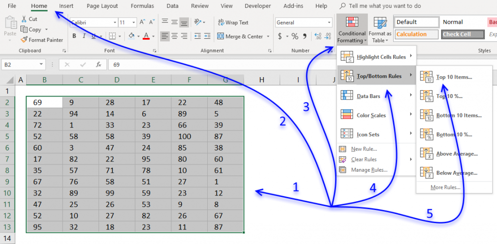 Conditional Formatting Basics