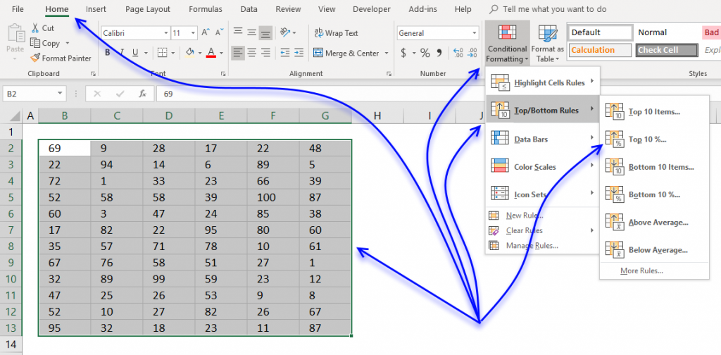 Conditional Formatting Basics